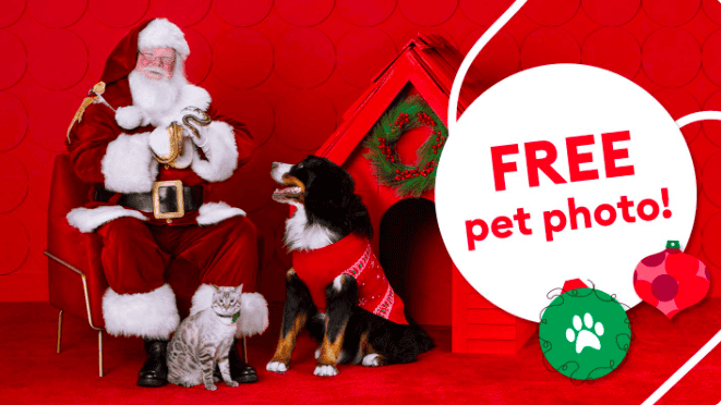 Free Pet Photos with Santa at PetSmart - Portland Living on the Cheap