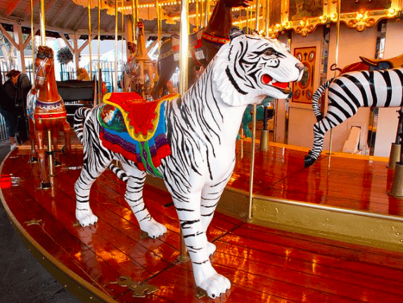 Free Carousel and Train Rides at Oaks Park - Portland Living on the Cheap