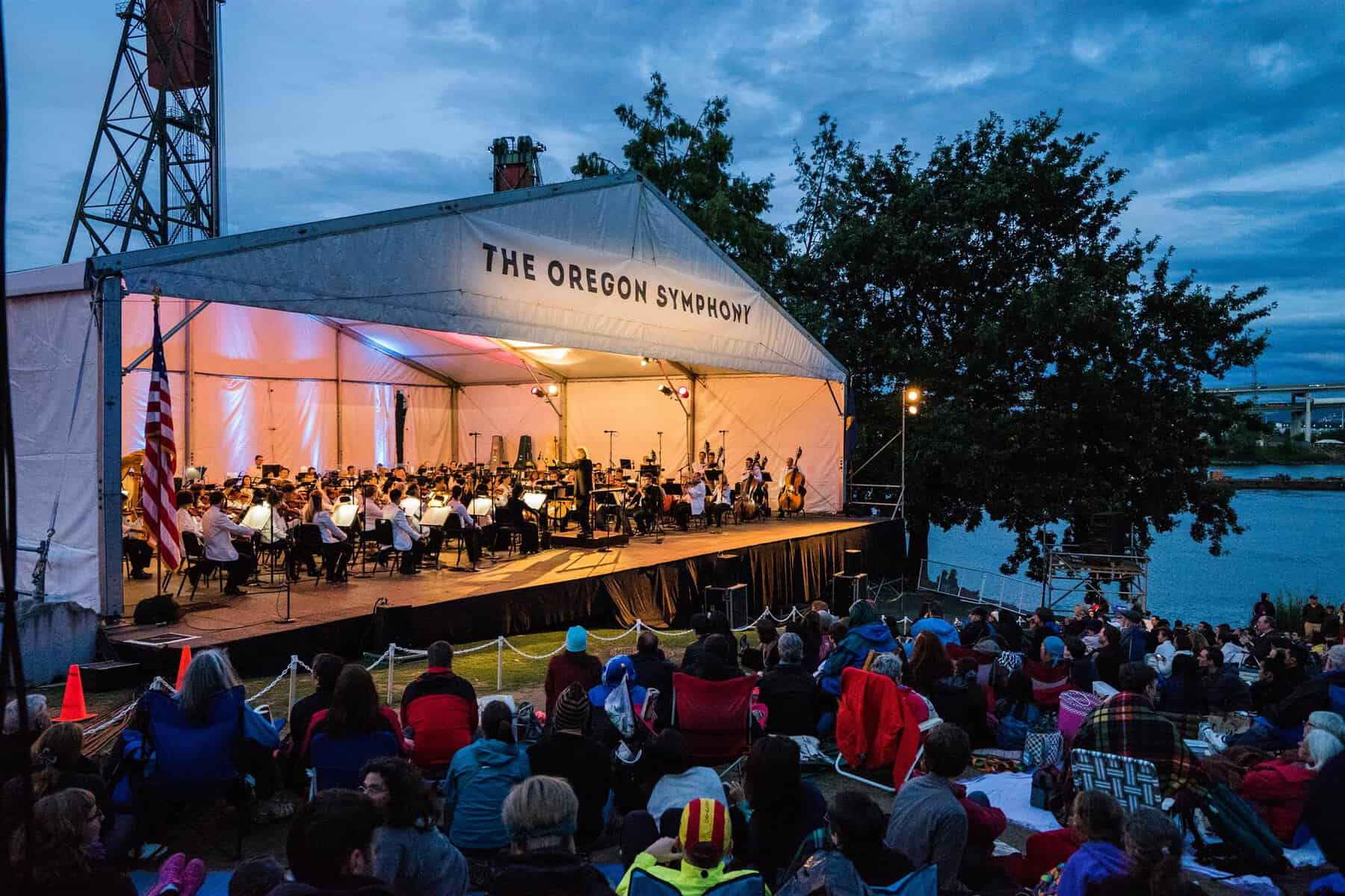 Oregon Symphony Waterfront Concert and Festival - Portland Living on ...