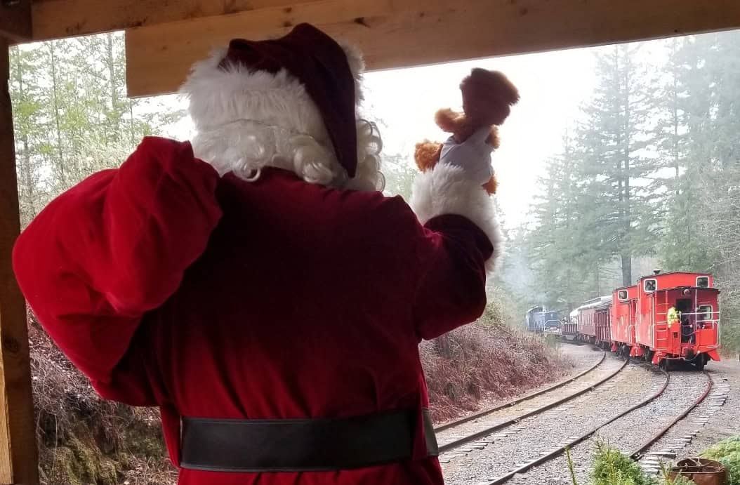 Chelatchie Prairie Railroad Santa Train Ride - Portland Living on the Cheap