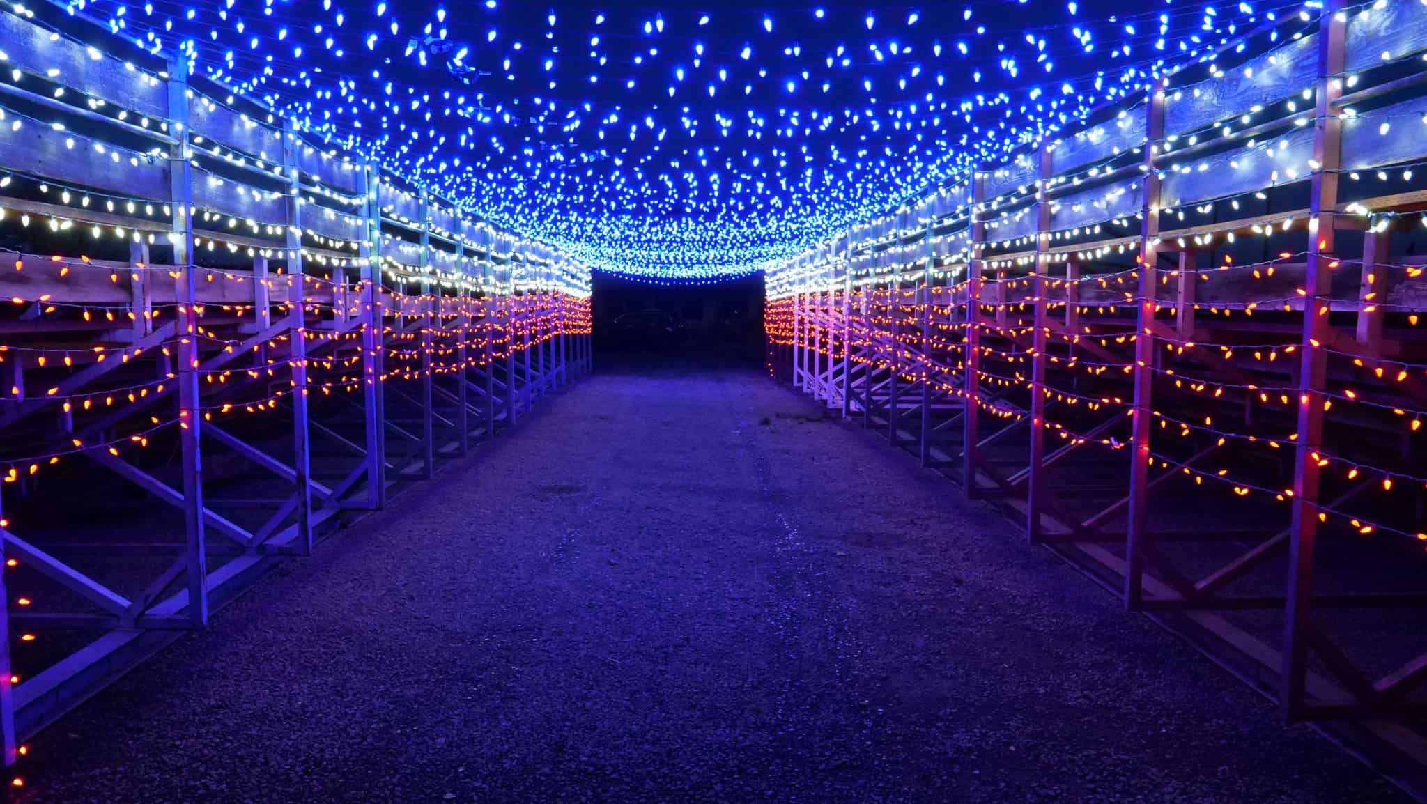 Holiday Sparkles at Powerland Heritage Park - Portland Living on the Cheap