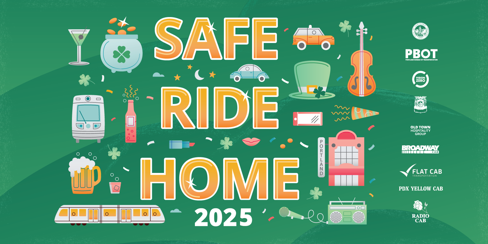 Discount Ride Home during St. Patrick's Day Weekend - Portland Living ...