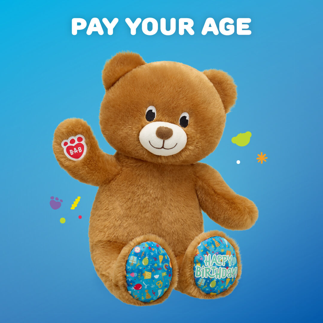 Pay Your Age Birthday Discount at Build-A-Bear Workshop - Portland Living on the Cheap