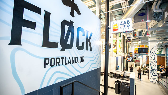 Flock Food Hall Pop Up Market - Portland Living on the Cheap